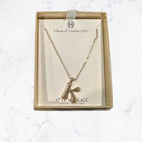 House of Harlow 1960 | Jewelry | House Of Harlow Initial K Necklace ...